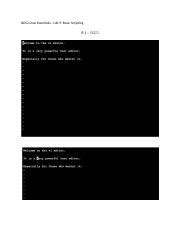 NDG Linux Essentials Lab Basic Scripting Docx NDG Linux Essentials Lab Basic Scripting