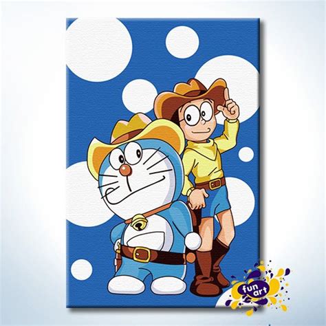 Detail Gambar Lukisan Doraemon Koleksi Nomer 10