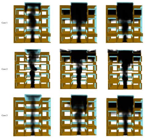 Numerical Simulation On Smoke Temperature Distribution In A Large