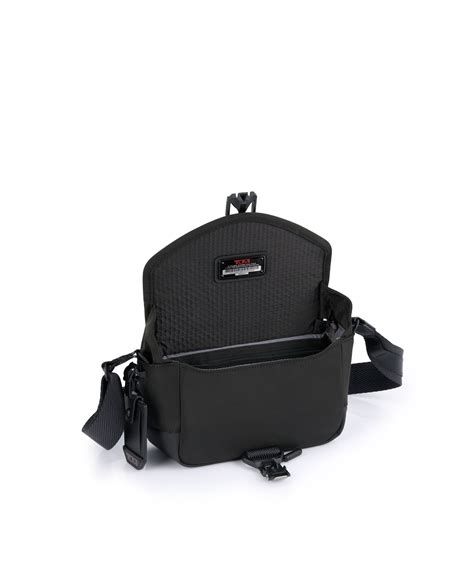 Compass Flap Crossbody In Black Alpha Bravo Tumi Singapore