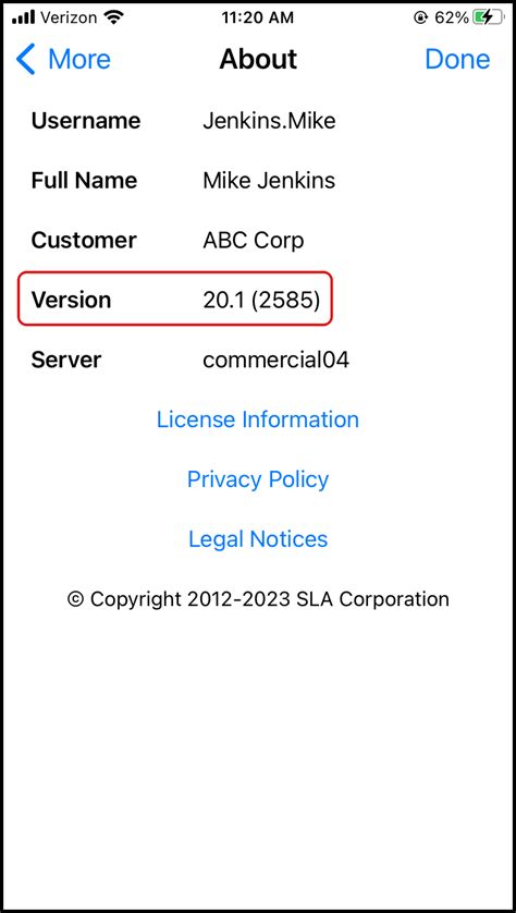 Identify Device Os And Eschat Application Version From The Admin Portal