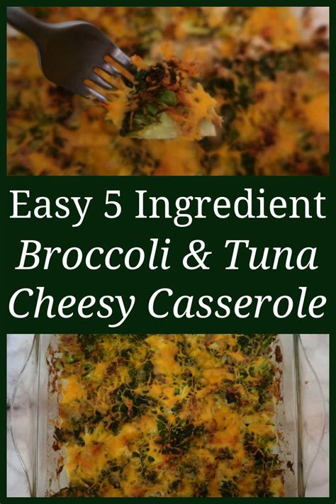 Broccoli Tuna Casserole Recipe Best Easy And Cheesy Bake