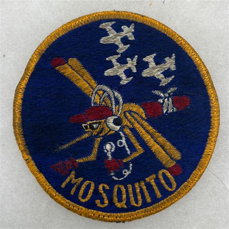Korean War Usaf 6147th Tactical Control Squadron Patch Japanese Made