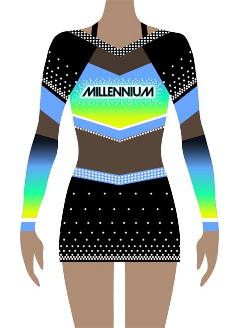Sublimation Millenium Allstar Cheerleading Tlc Spirit Wear