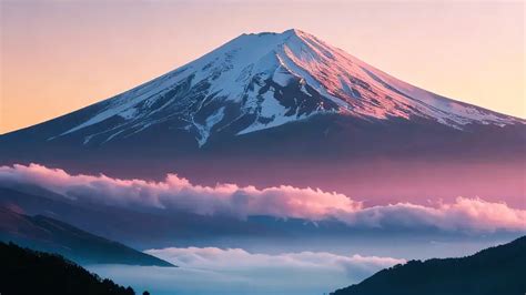 4k自然风景动态壁纸｜湖水背景视频 雪山峰阳光森林「哲风壁纸」