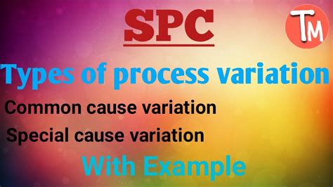 Types Of Process Variation Common Cause Variation Special Cause