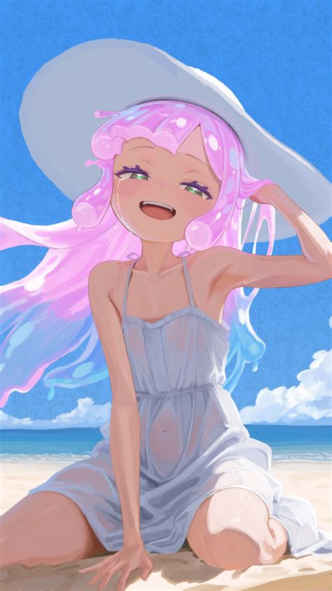 Sui Yamami Puniru Puniru Wa Kawaii Slime Puniru Wa Kawaii Slime Absurdres Highres 1girl