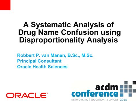 Pdf A Systematic Analysis Of Drug Name Confusion In Databases Of Spontaneous Postmarketing
