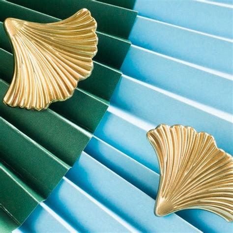 Leaf Brass Knobs And Pulls Leaves Drawer Knobscabinet Etsy