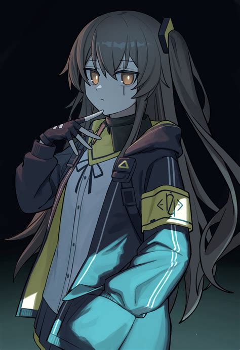 Ump45 Girls Frontline Drawn By Kawarapigeon Danbooru