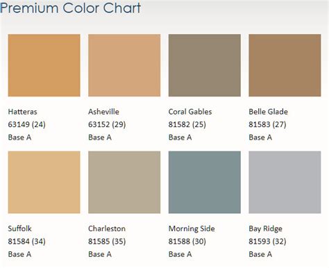 Merlex Stucco Color Chart