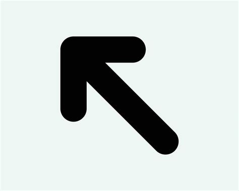 point arrow top left icon 32047820 vector art at vecteezy