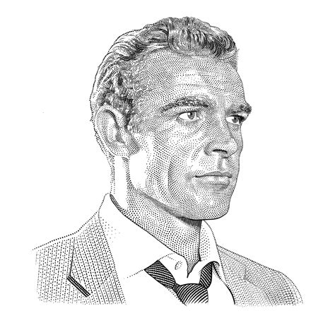 Stipple Keith Witmer Illustration