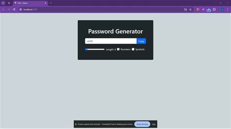 How To Create A Password Generator In React Gazi Mahfuzur Rahman