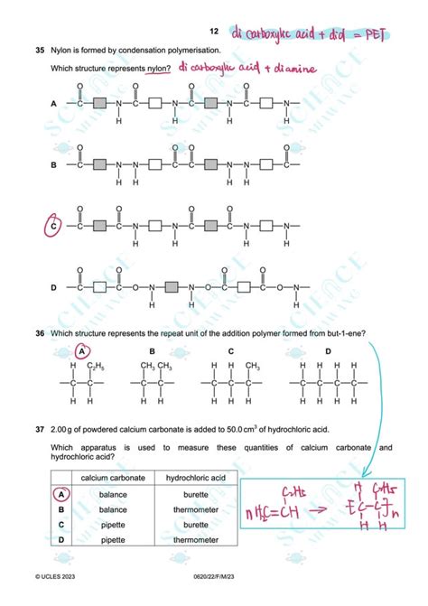 Igcse 2023 Febmar Paper 0620 With Explained Answers Rigcse