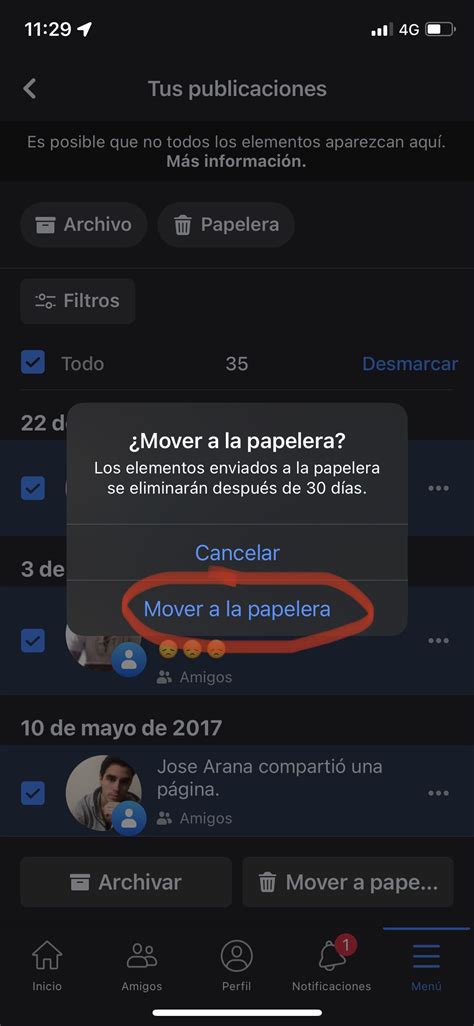 The Trick To Delete All Facebook Posts At The Same Time Infobae