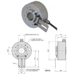 Hollow Shaft Industrial Encoders Direct
