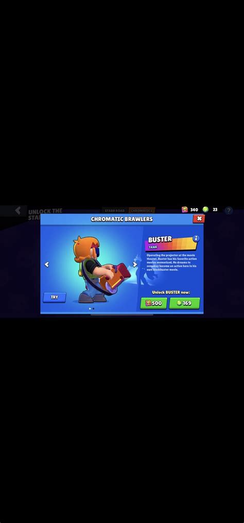 Does Anyone Know Who Buster Is Projecting Here Or Am I Late To This R Brawlstars