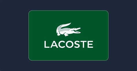 Buy Lacoste T Cards With Bitcoin And Crypto Cryptorefills