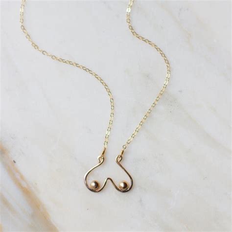 Boob Necklace