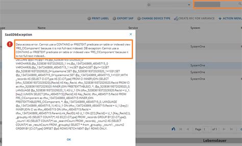 Problem Solution Error Whilst Searching Cannot Use A Constrains Or Freetext Predicate On