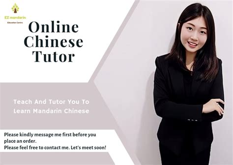 Teach And Tutor You Mandarin By Ezmandarin Fiverr