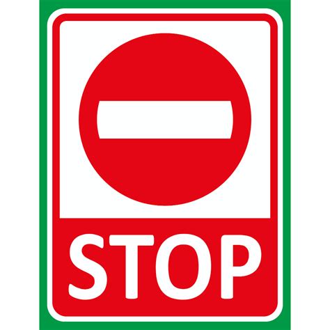 Jual Sticker And Acp Sign Rambu K3 Peringatan Stop Forboden Dilarang Masuk Shopee Indonesia