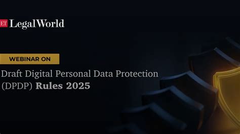 Webinar Draft Dpdp Rules 2025 Et Legalworld