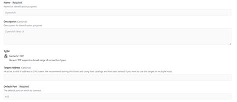 How To Connect To Openshift Dashboard In Boundary Boundary