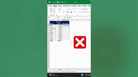 Percentage In Excel Exceltips Exceltricks Excelformula