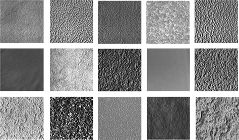 Samples Of Texture Images From The Curet Database Download Scientific