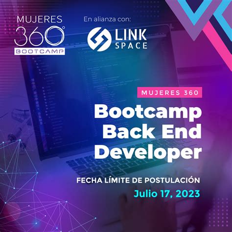 Sé parte del primer Bootcamp de Back End Developer