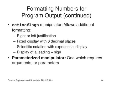 Ppt Chapter 3 Assignment Formatting And Interactive Input