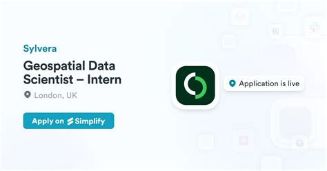 Geospatial Data Scientist Intern Sylvera Simplify Jobs