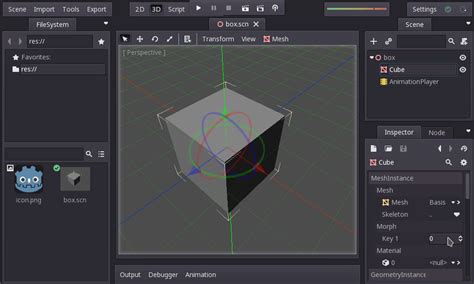 godot engine 3 2 gles2 does not support blendshapes · issue 37804