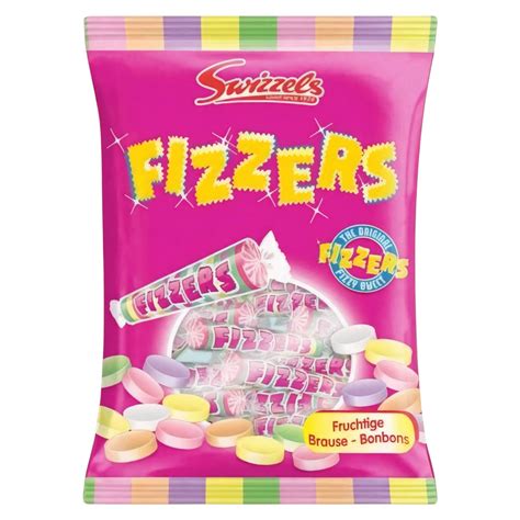 Swizzels Fizzers Classic Retro Fizzy Sweets 150g Bag