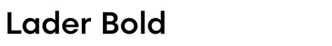 Lader Bold Font Webfont And Desktop Myfonts Lader Bold Font Webfont And Desktop Myfonts