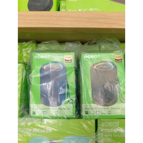 Jual Robot Rb120 Bluetooth Speaker Rgb Light Waterproof 5 3 Shopee Indonesia