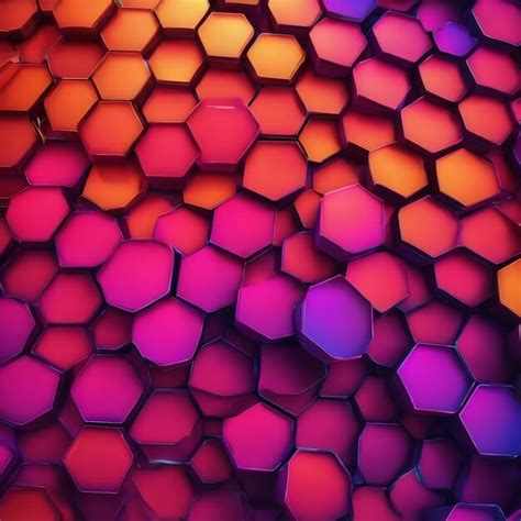 Premium Photo Hex Background For Networking Premium Photo Hex Background For Networking