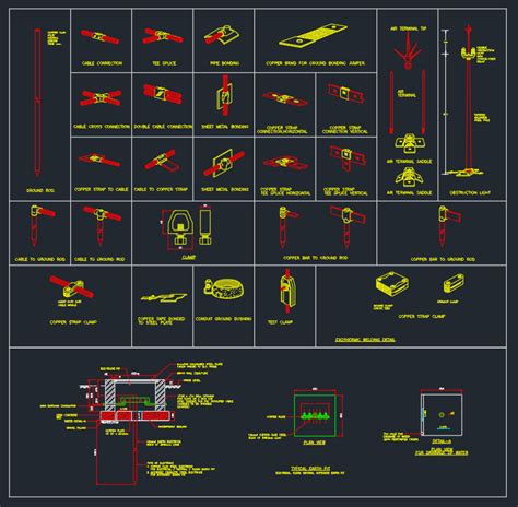 Power Plug Socket CAD Block DWG AutoCAD Drawing Download