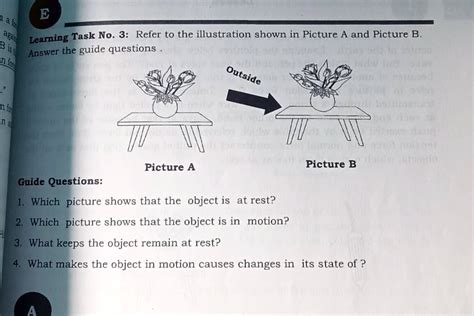 SOLVED Learning Task No Refer To The Illustration Shown In Picture A And Picture B Answer