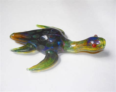 Glass Pipe Turtle Glass Pipe Including Shell Head Feet And Etsy