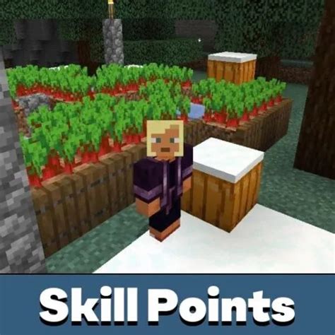 download skill points mod for minecraft bedrock edition