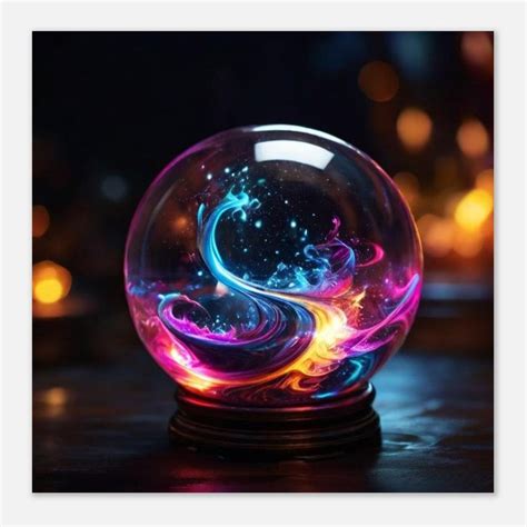 Wall Art Stunning Magical Orb Etsy