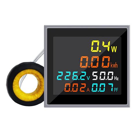 Ac Current Voltage Amperage 6in1 Monitor Ac 500 3000v 100a Volt Amp