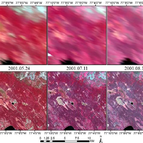 pdf an improved method for producing high spatial resolution ndvi