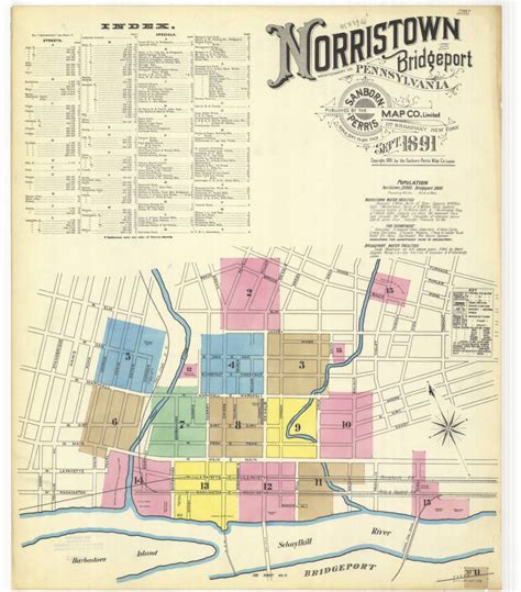 Norristown Pa Map Norristown Montgomery County Pennsylvania United