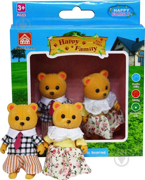 ᐉ Игровой набор Happy Family Медвежата 012-02C • Купить в Киеве ...