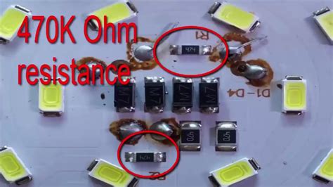 LED BULB REPAIR YouTube