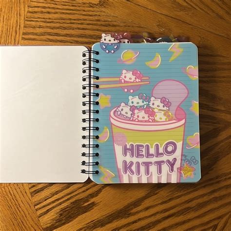 Sanrio Office Hello Kitty Kawaii Tokyo 5 Tab Notebook Journal